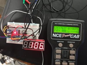 NCE Cab Bus Fast Clock – Model Railroading with Arduino